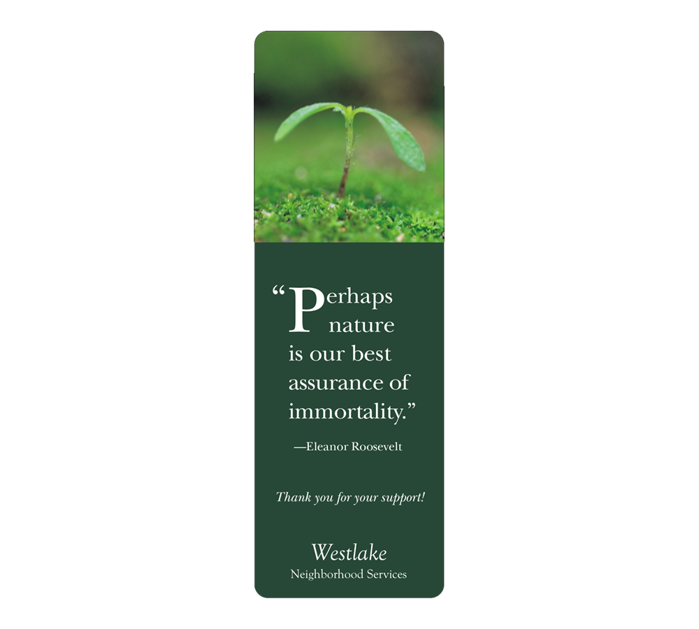 Custom Laminated Bookmarks | Full Color & Tassles | Harmony Designs