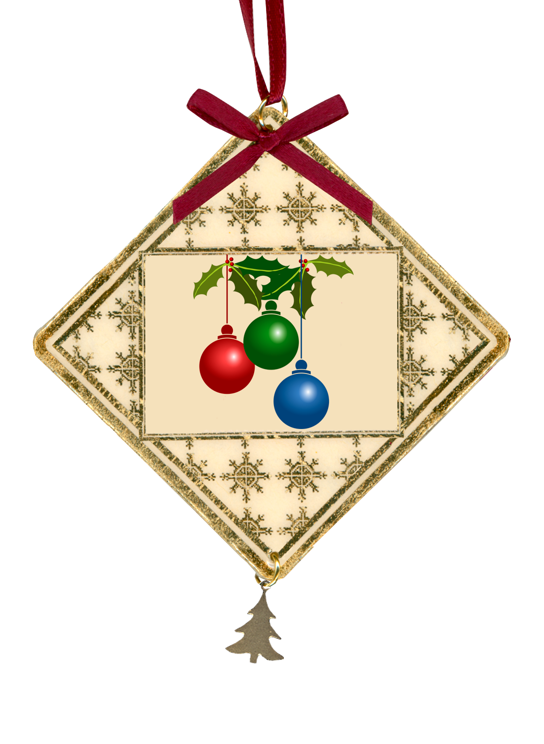 Custom Christmas XMAS Ornaments w/Logos | Harmony Designs