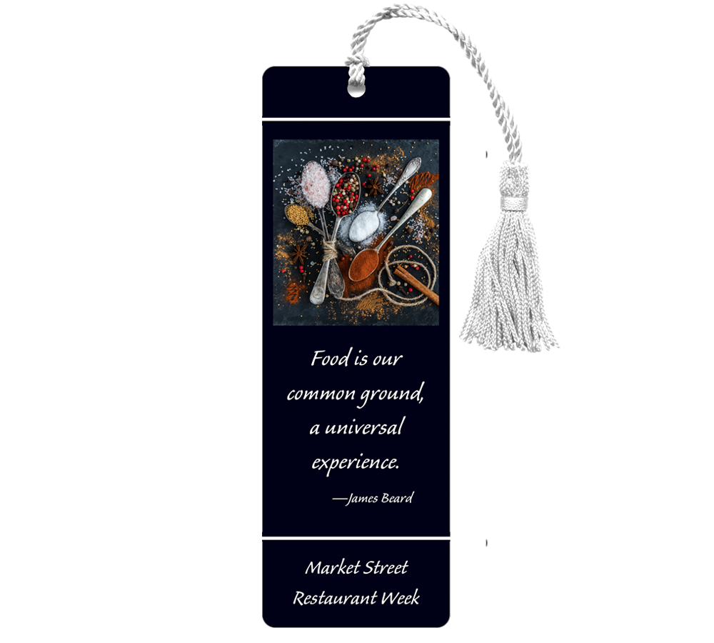 Custom Laminated Bookmarks | Full Color & Tassles | Harmony Designs
